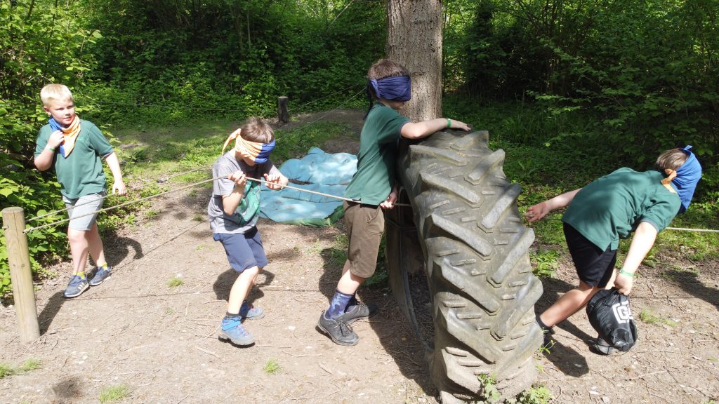 Blindfold Trail – Frylands Wood Scout Outdoor Centre